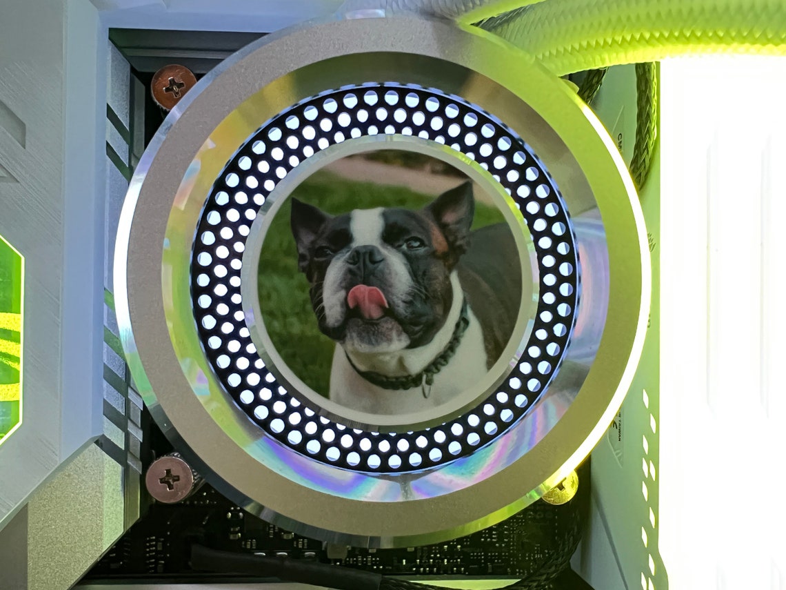 Custom PC Fan Hub Stickers Gaming PC 120mm 140mm - Etsy