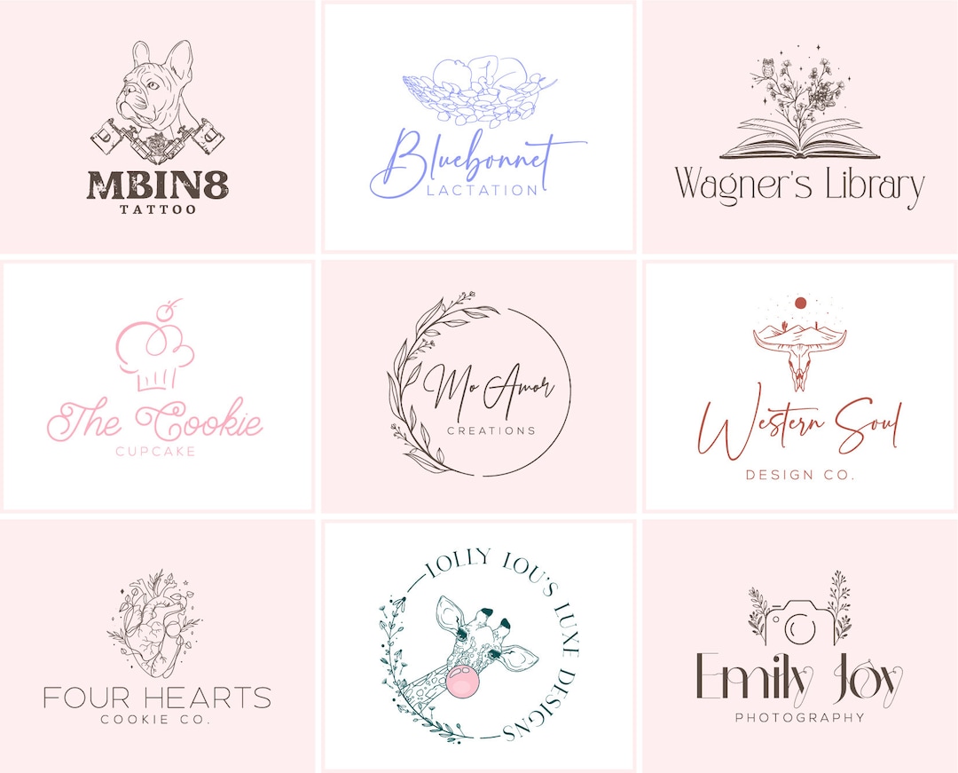I Will Create Custom Logo Design, Logo Package, Photography Logo ...