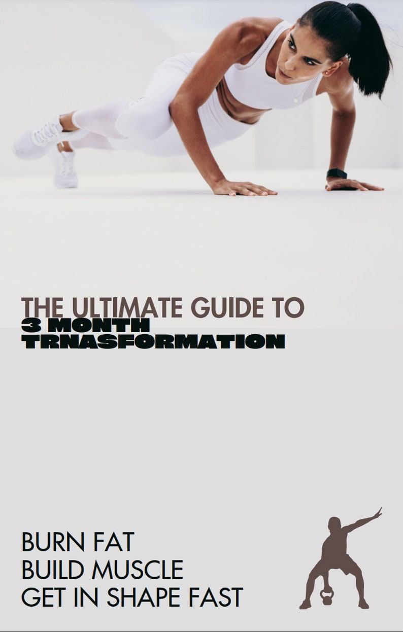 3 MONTH BODY TRANSFORMATION - Etsy