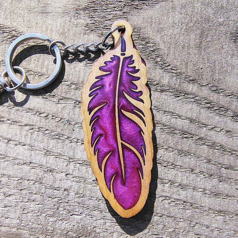 Nature Keychain - Etsy