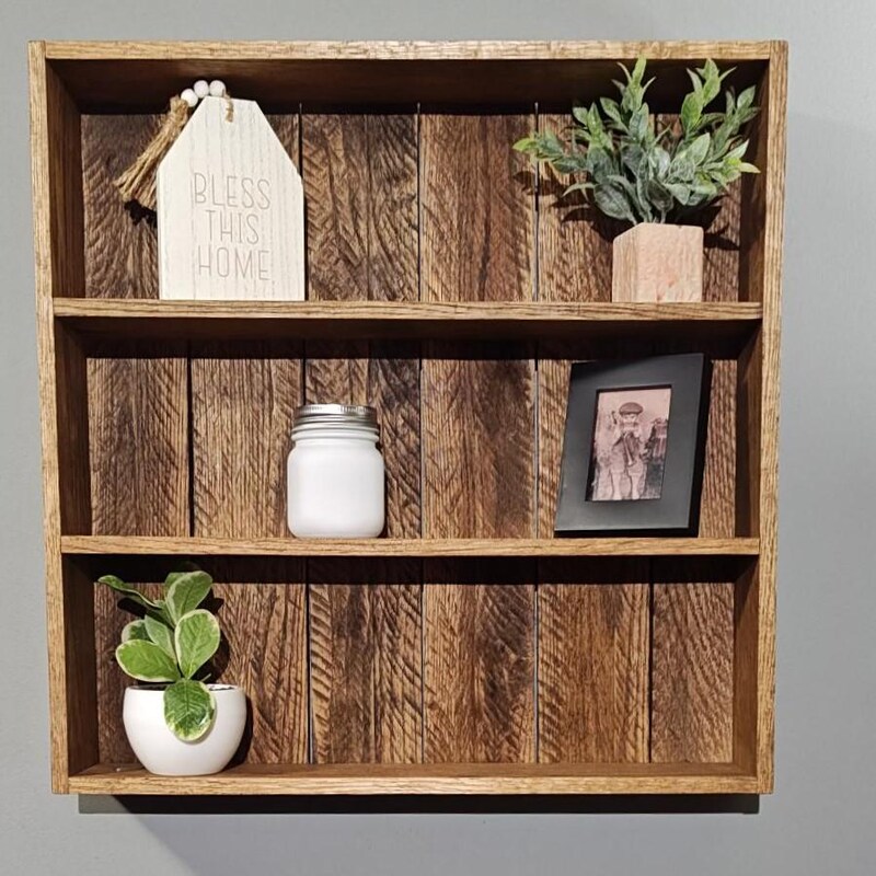 Rustic Wood Shelf - Etsy