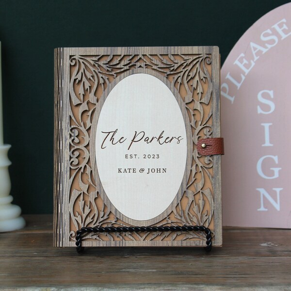 Rustic Guest Book - Etsy