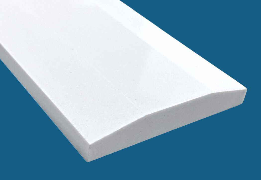 Threshold.shop 4x36 Double Hollywood Super White Engineered Marble ...