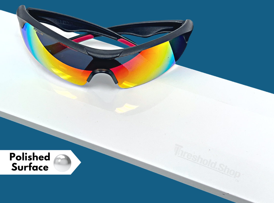 Threshold.shop 4x36 Double Hollywood Super White Engineered Marble ...