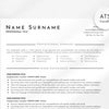 Clean Resume Template for Google Docs Executive ATS Friendly Resume ...