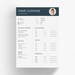 Resume Template for Actor Made in Google Docs, Creative and Modern ...