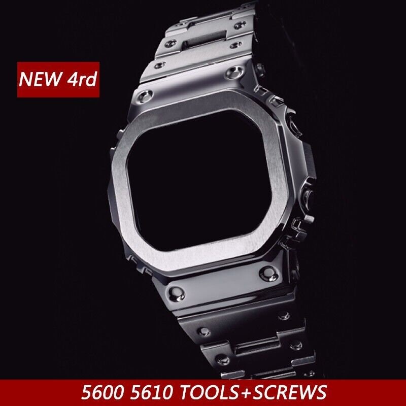 Casio DW5600, GWM-B5000, Men's Watch Full Metal Case and Bracelet - Etsy