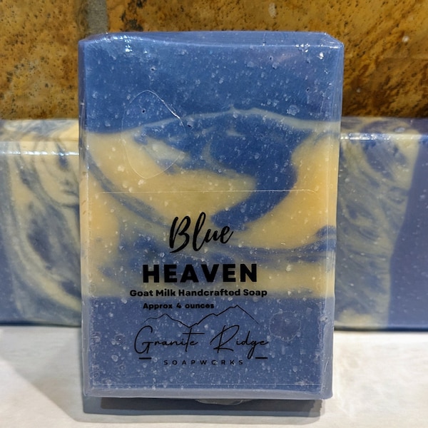 Blue Soap - Etsy
