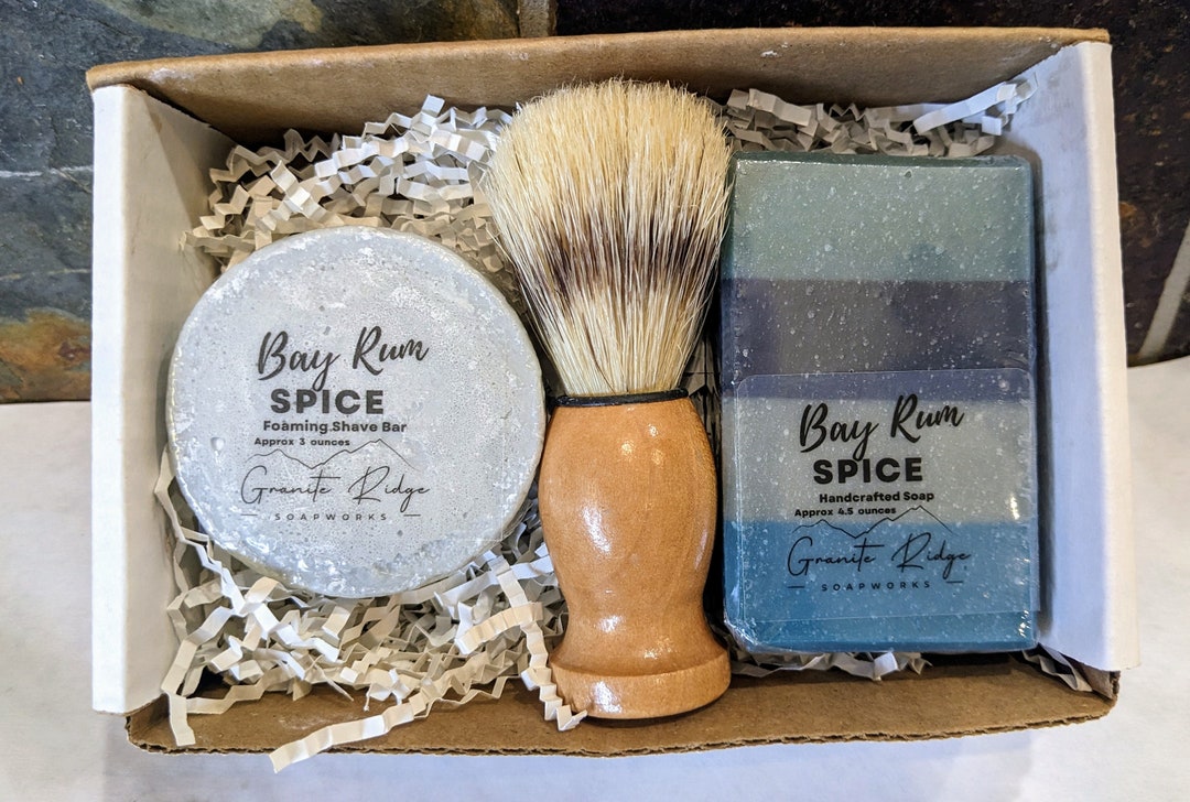 Box Set, Gift Box; Soap Bar, Shave Bar, Shampoo Bar, Lip Balm, Shave ...
