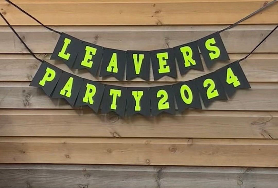 School Leavers Banner, Prom Banner, 2024 Leavers Banner, College ...
