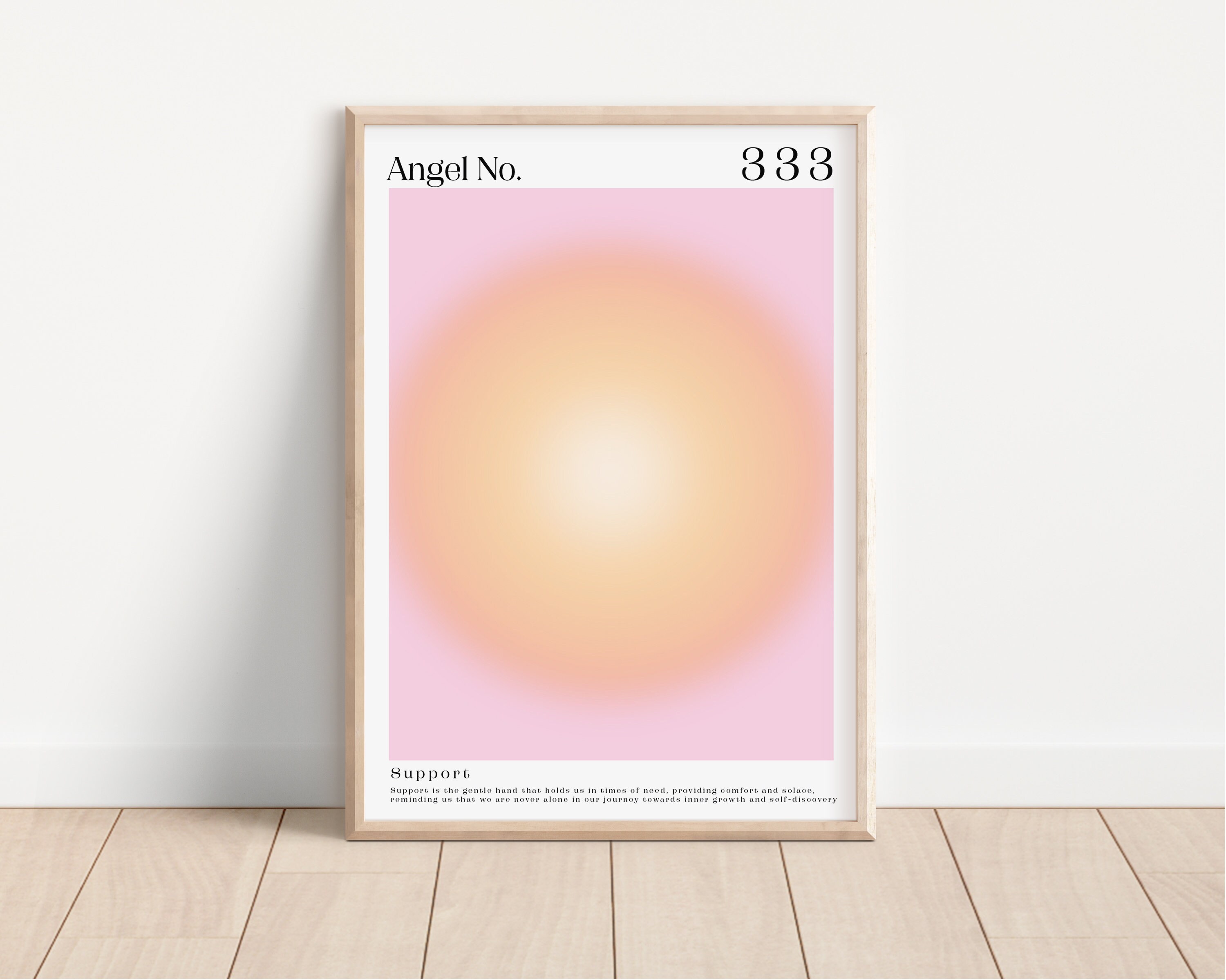 Positive Aura Posters Set of 3 Spiritual Gradient Aura Poster Print ...