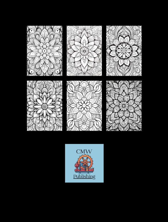 Mandala Coloring Book Mystical Mandala Flowers A Colouring Journey ...