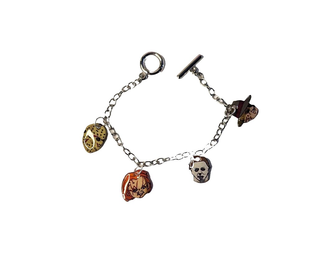 Halloween Movie Icons Bracelet, Handmade, Unique! - Etsy