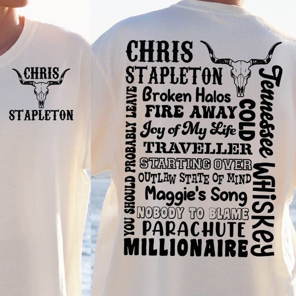Svg Chris Stapleton Shirts - Etsy
