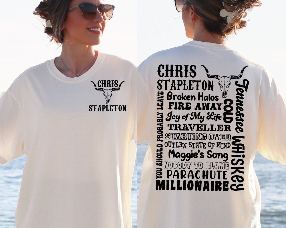 Chris Stapleton Svg Chris Stapleton Png Stapleton Shirt Svg - Etsy