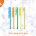 Celebration Drink Stirrers SVG File | Cheers Stir Stick Laser Cut File ...