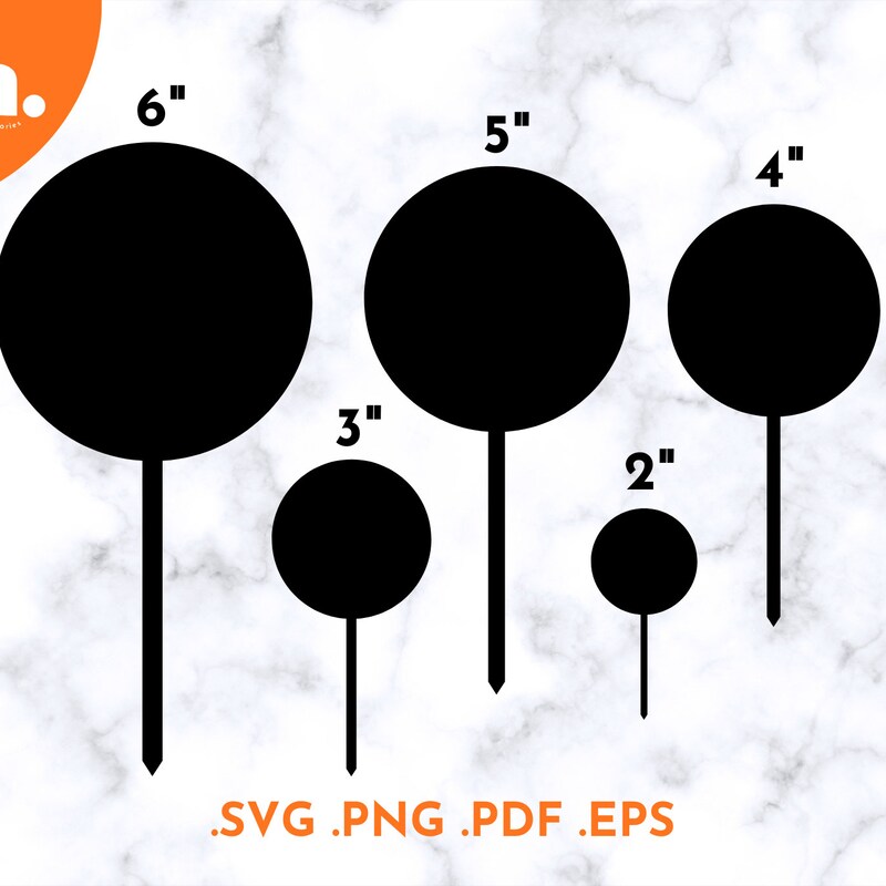 Topper redondo para pasteles - Etsy España