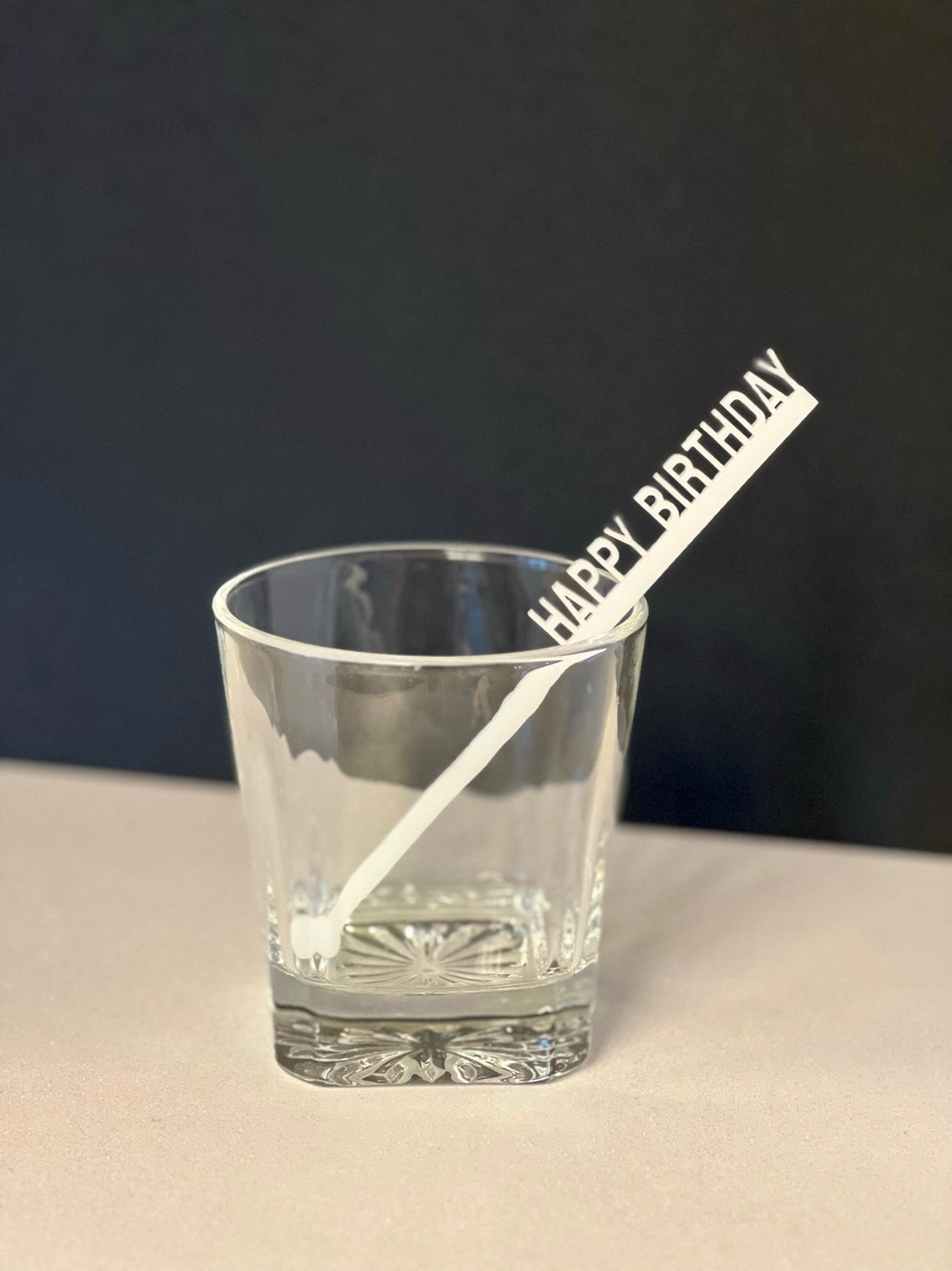 Birthday Drink Stirrers SVG File | Birthday Stir Stick Laser Cut File ...