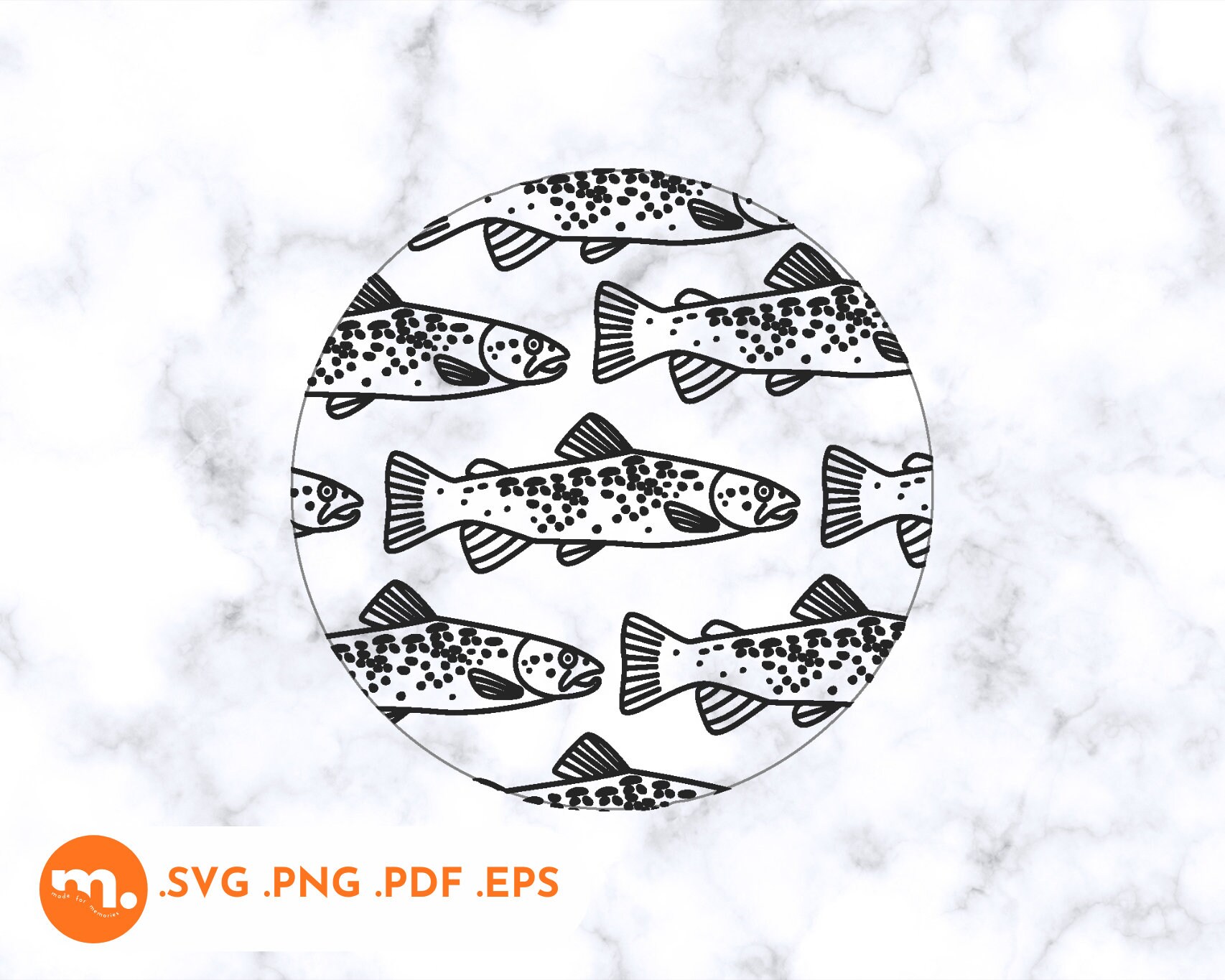 Coasters SVG Files, CRICUT and GLOWFORGE, Laser Cut Files | Fish - Etsy