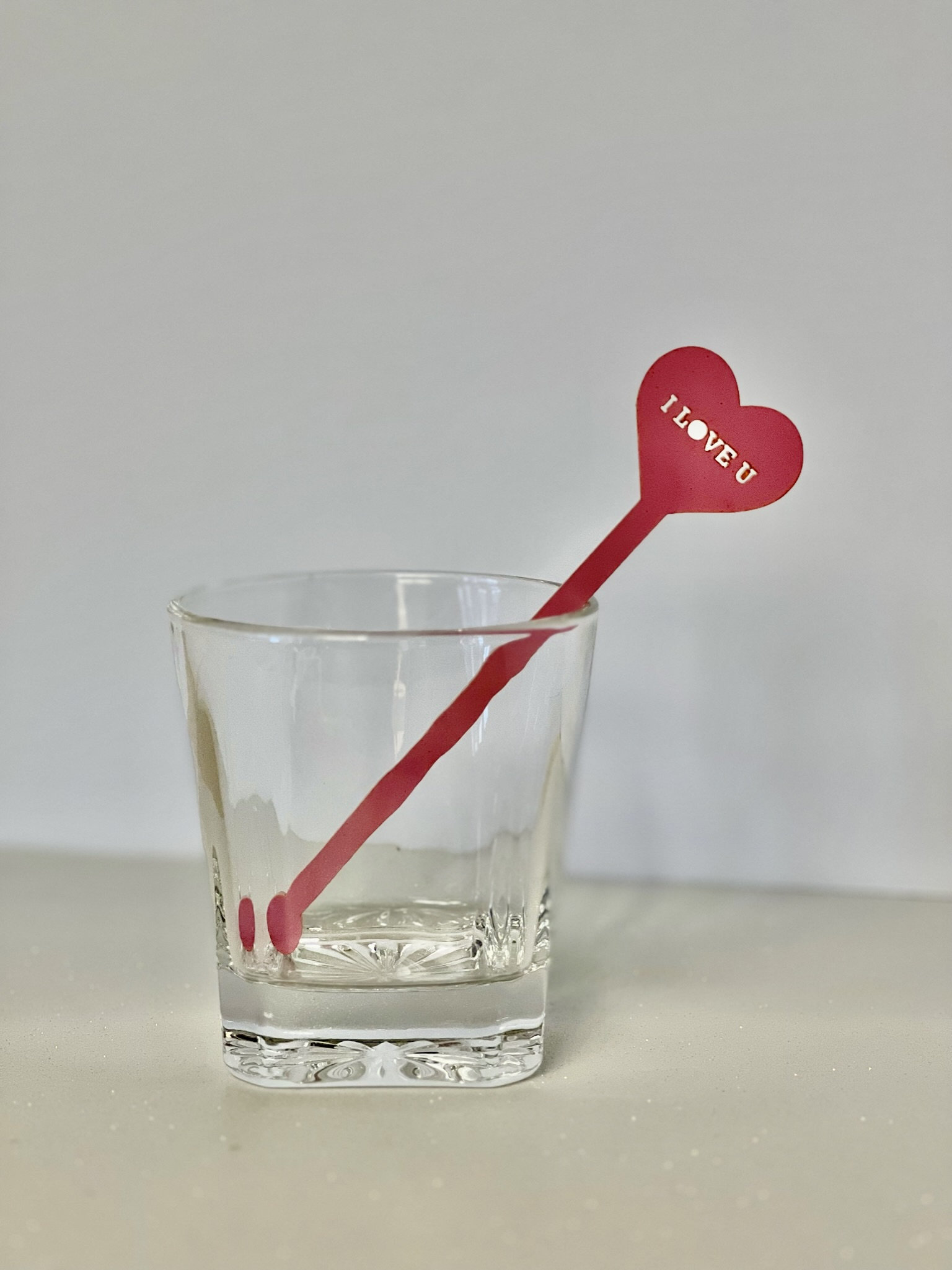 Valentines Swizzle Sticks SVG File | Valentines Drink Stirrers Laser ...