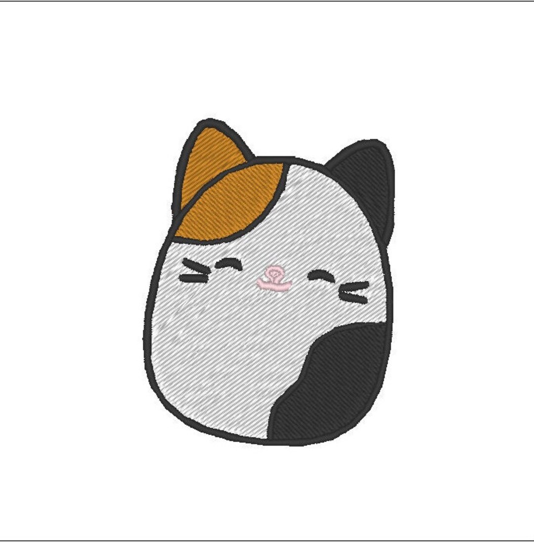 Cameron the Cat Squishmallow Embroidery Design - Etsy
