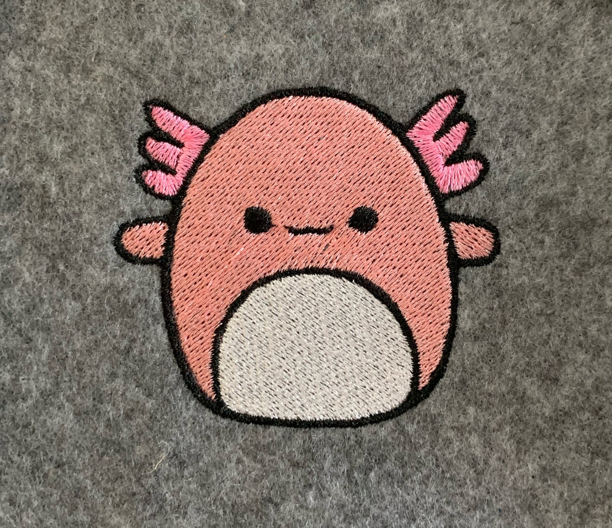 Squishmallow Archie the Axolotl Embroidery Design - Etsy