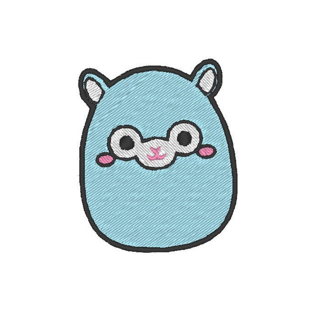 Squishmallow Tim the Alpaca Embroidery Design - Etsy
