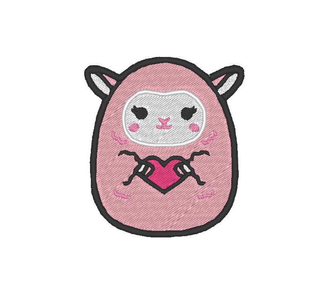 Lala the Lamb Squishmallow Embroidery Design - Etsy