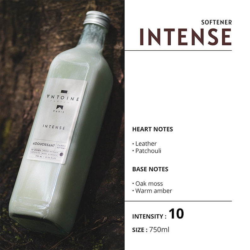 Antoine Perfumed Laundry Softener 'intense', Luxurious Scented Fabric ...