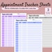 Appointment Tracker for Goodnotes Easy Appointment Tracker for iPad ...