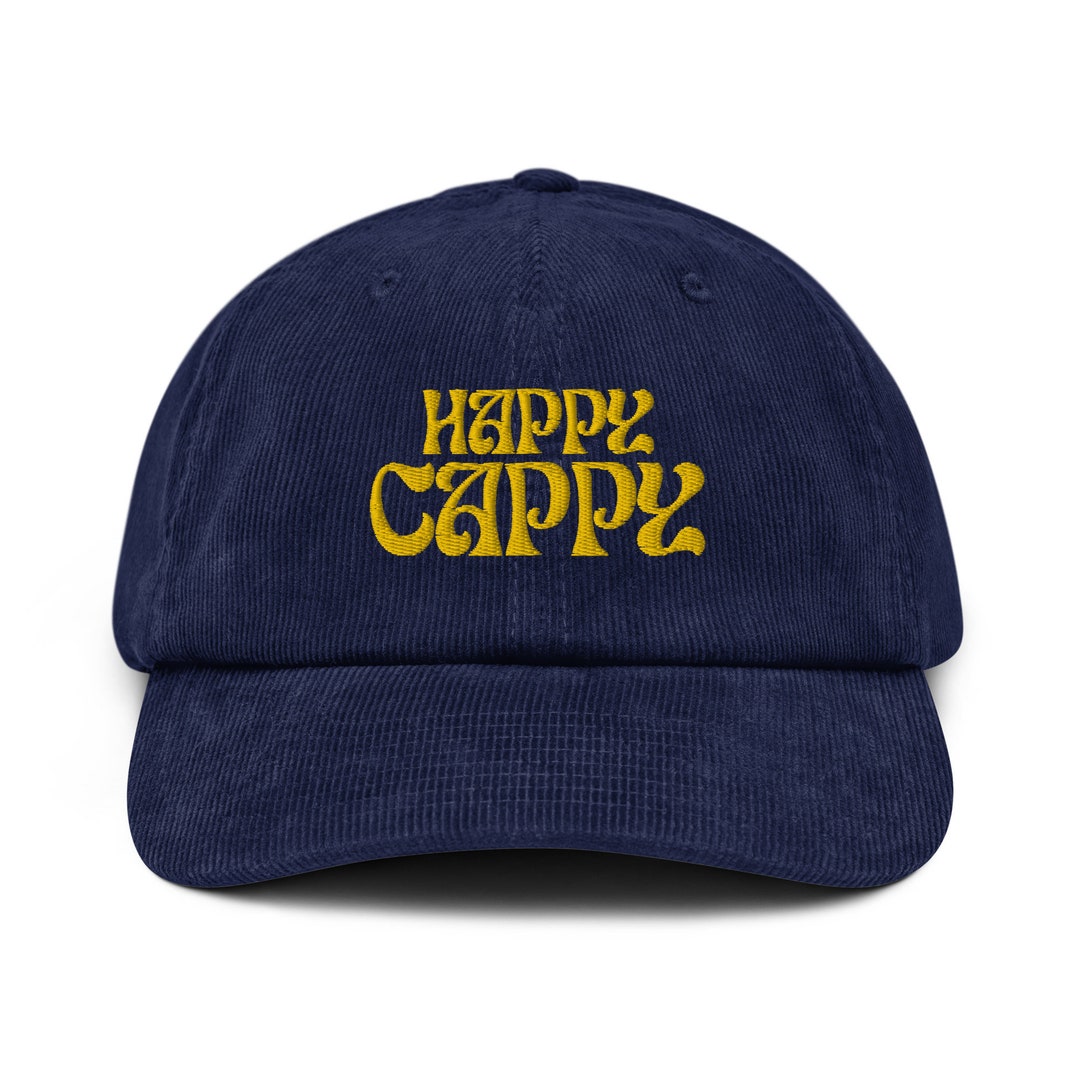 Happy Cappy Corduroy Hat Mens Hat, Happiness Hat, Dad Hat, Dad Gift ...