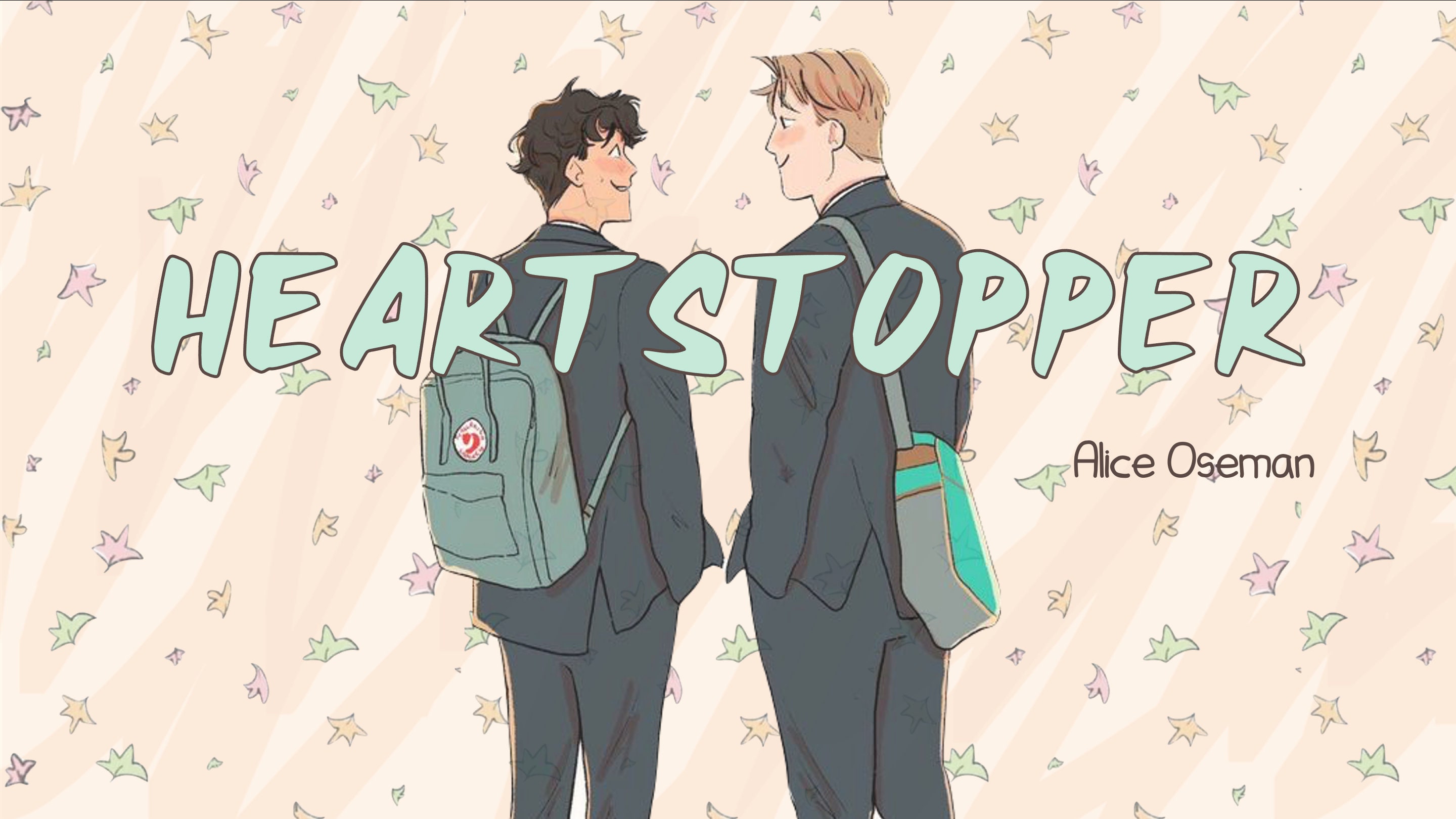 Book "heartstopper" Volume 1 and 2, Powerpoint Template/ School ...