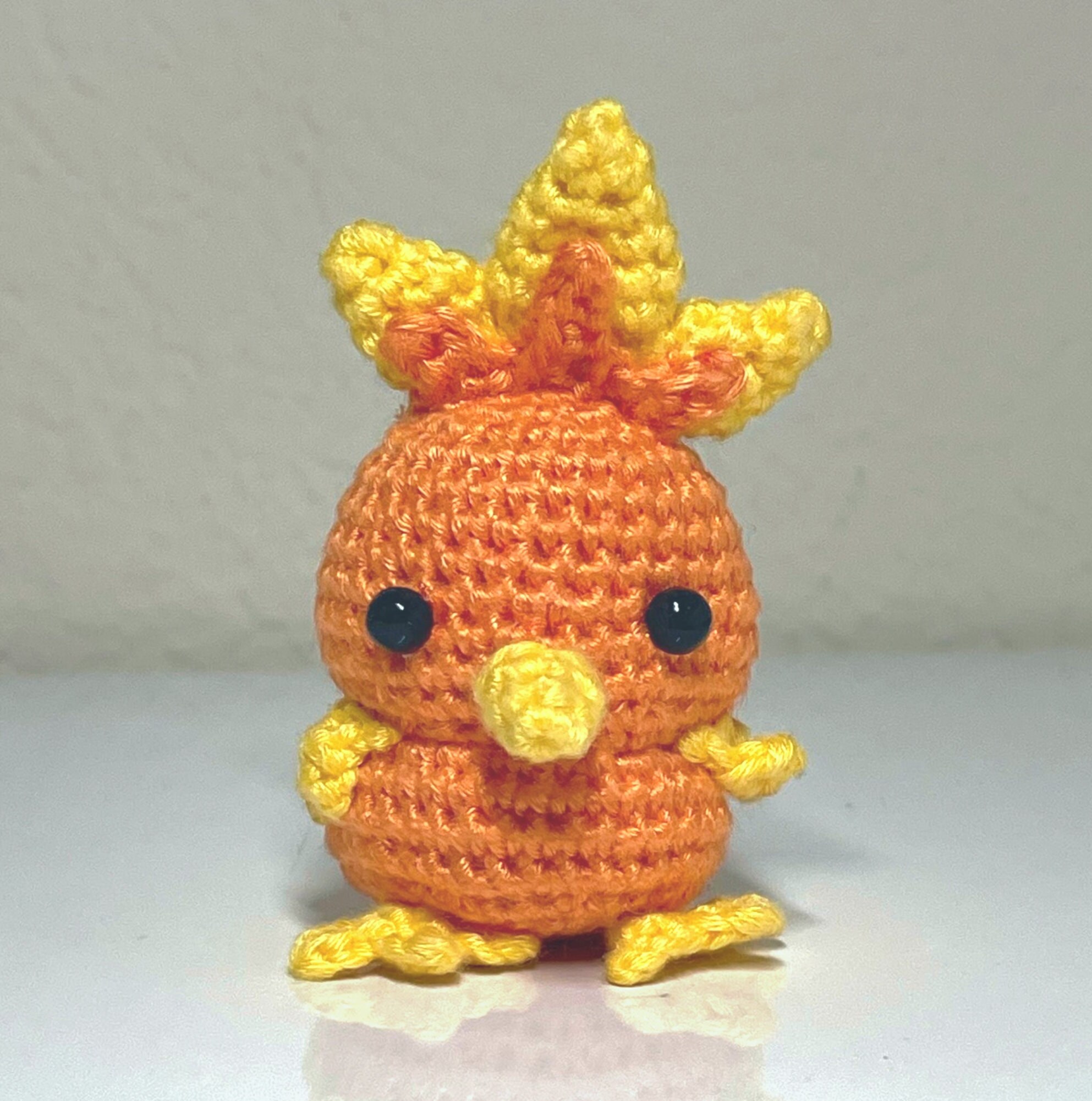 Torchic Pokemon Chibi - Amigurumi Crochet Pattern - Etsy