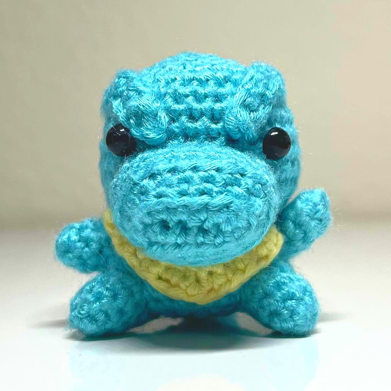 Totodile Pokemon Chibi - Amigurumi Crochet Pattern - Etsy