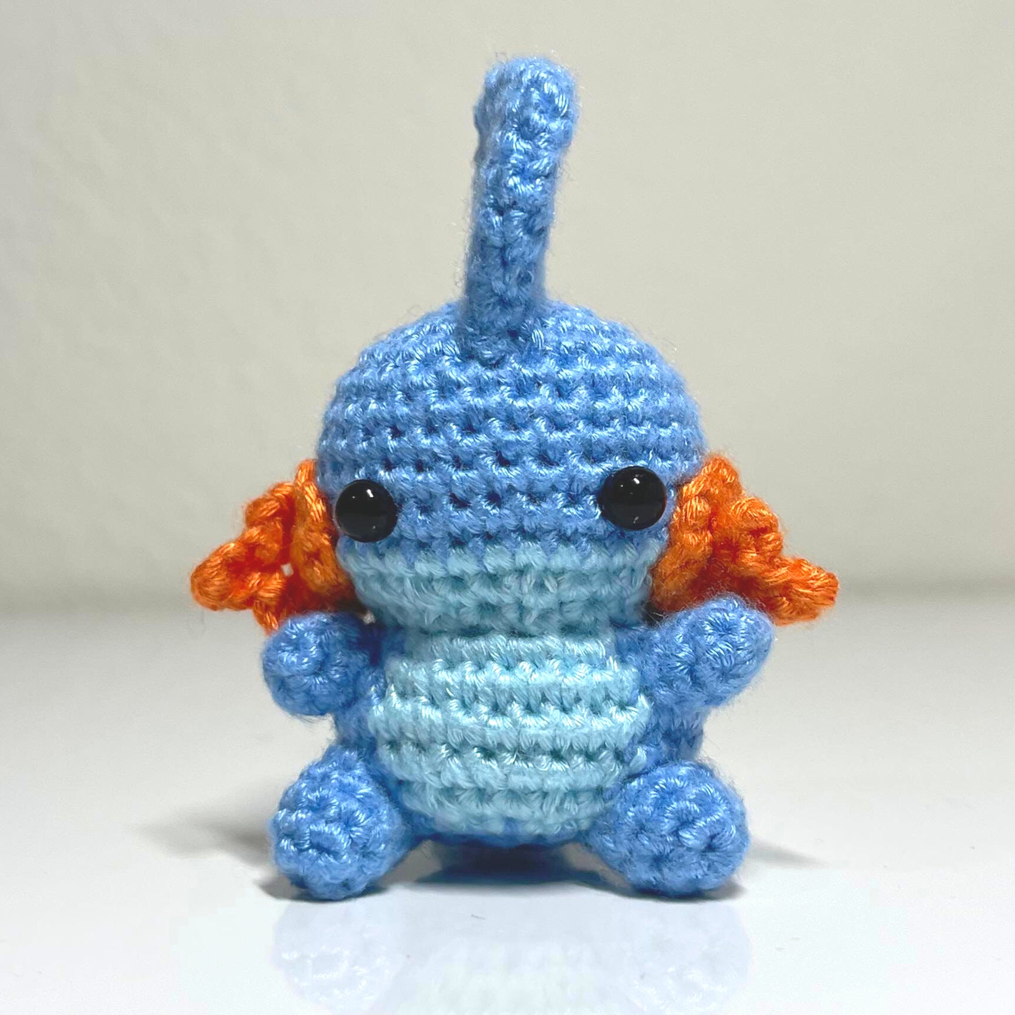 Mudkip Pokemon Chibi Amigurumi Crochet Pattern - Etsy