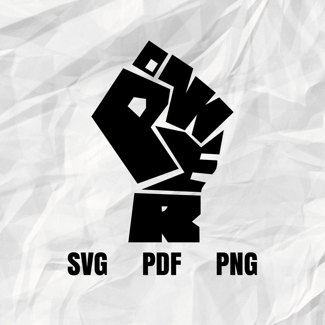 Power Fist Hand Svg, Power Fist Png, Power Svg, Fist Svg, Hand Svg ...