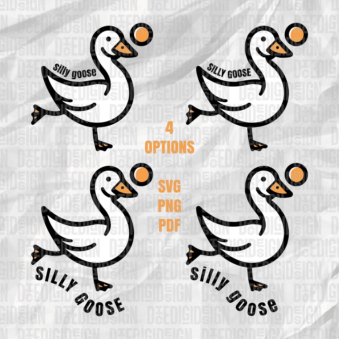 Silly Goose Svg, Goose Bundle Svg, Funny Goose Svg, Silly Goose Funny ...