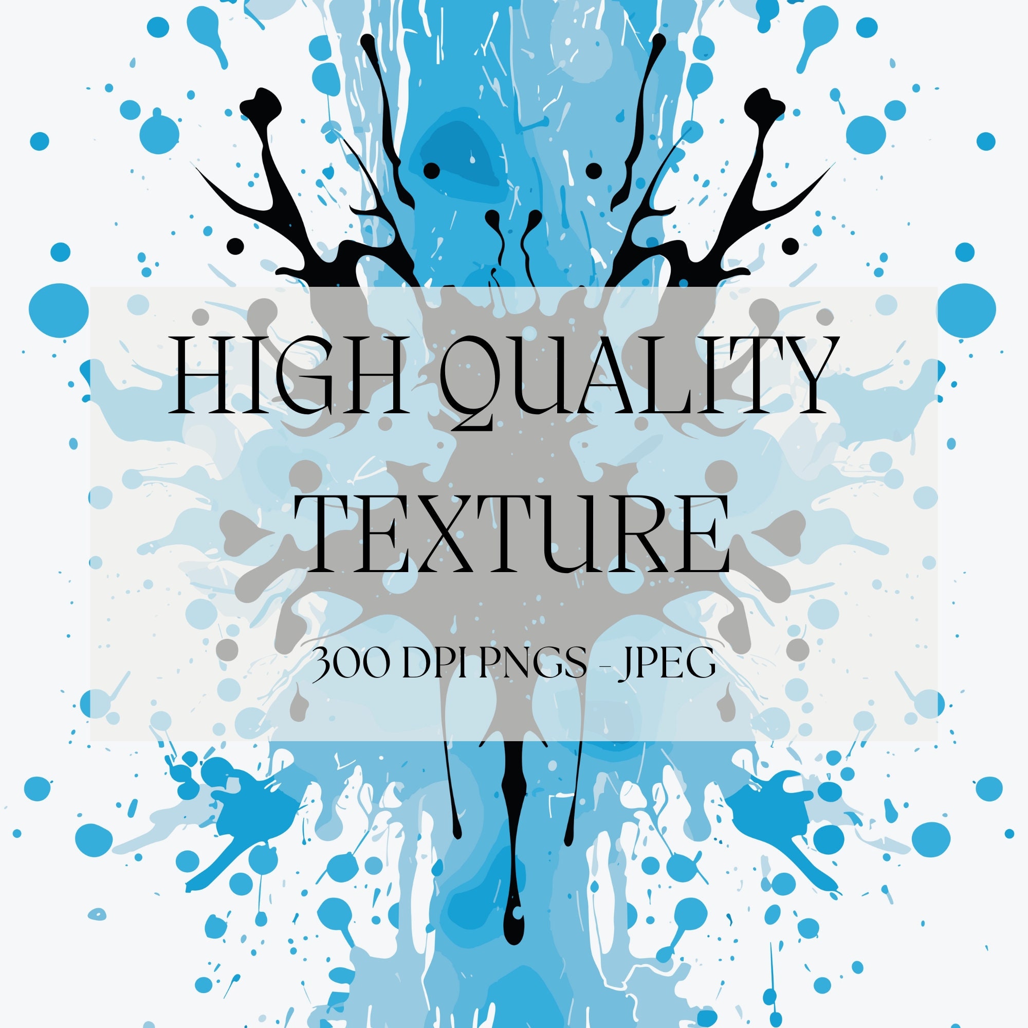 Abstract Ink Blot Seamless Textures for Backgrounds - Commercial Use ...