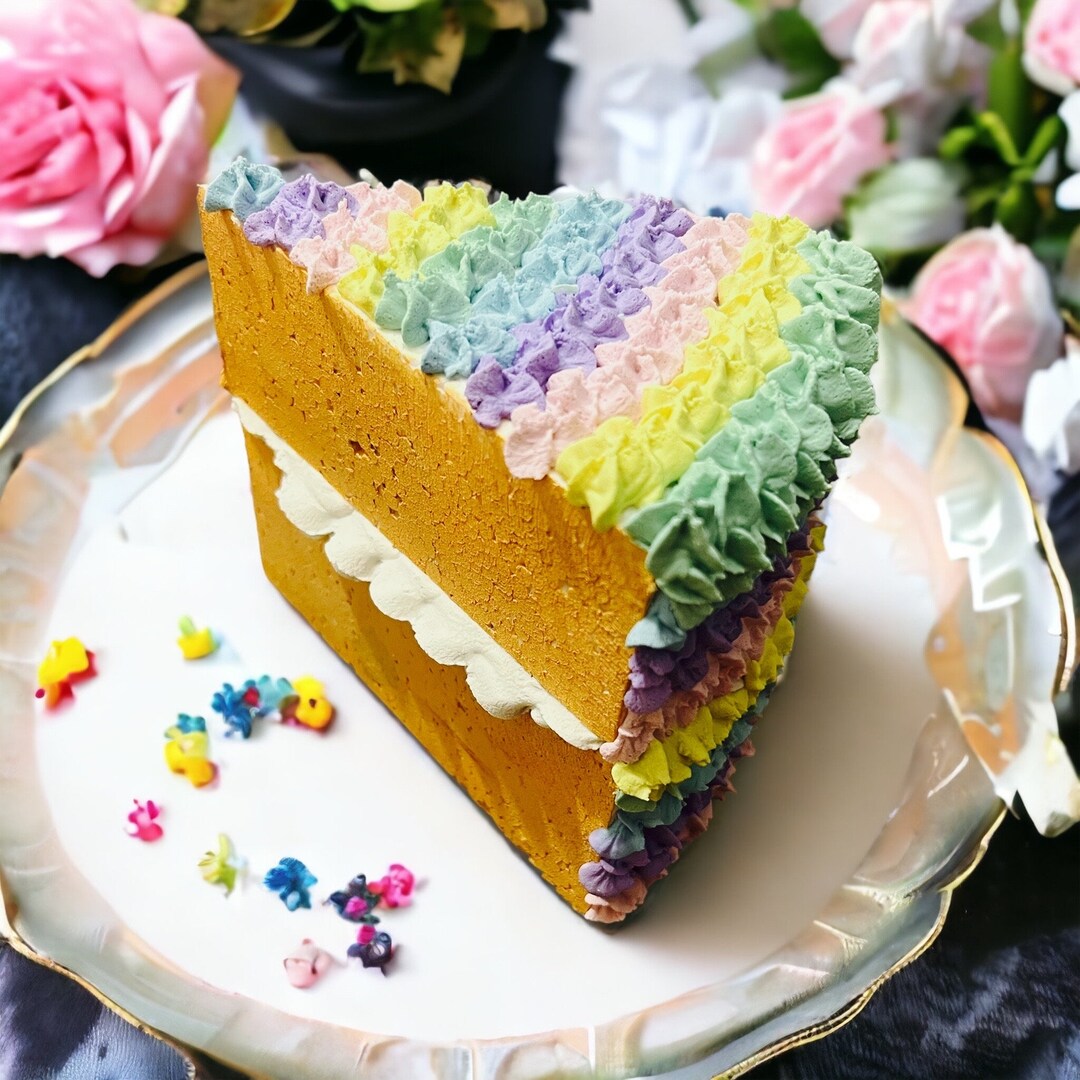 Fake Cake Slice/ Faux Cake Slice/ Cake Dummy/ Dummy Cake Slice - Etsy