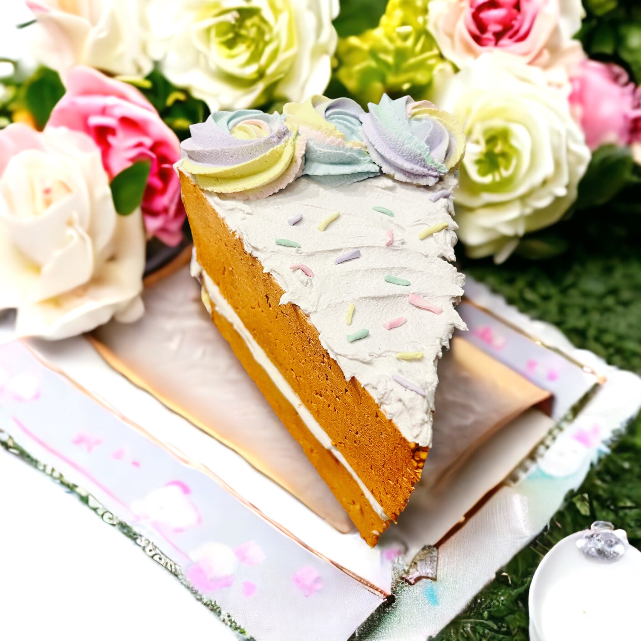 Fake Cake Slice/ Faux Cake Slice/ Cake Dummy/ Dummy Cake Slice - Etsy UK