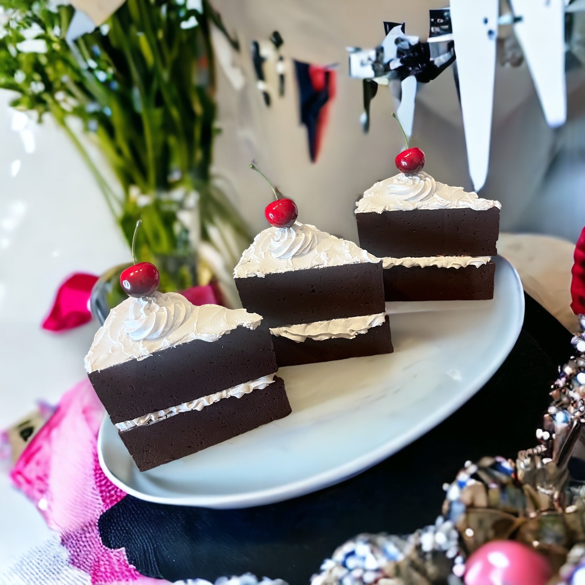 Fake Cake Slice/ Faux Cake Slice/ Cake Dummy/ Dummy Cake Slice - Etsy