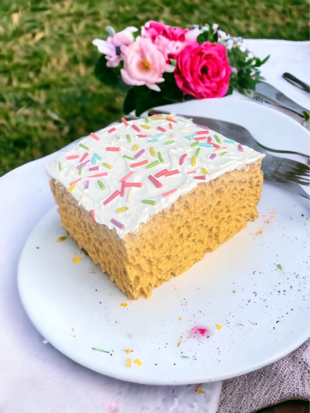 Fake Cake/fake Cake Slice/faux/school Cake - Etsy