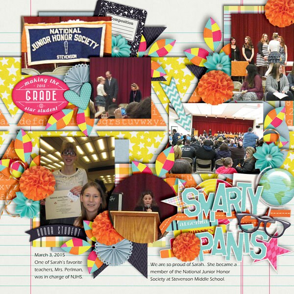 School Rules Digital Scrapbooking Kit - Etsy