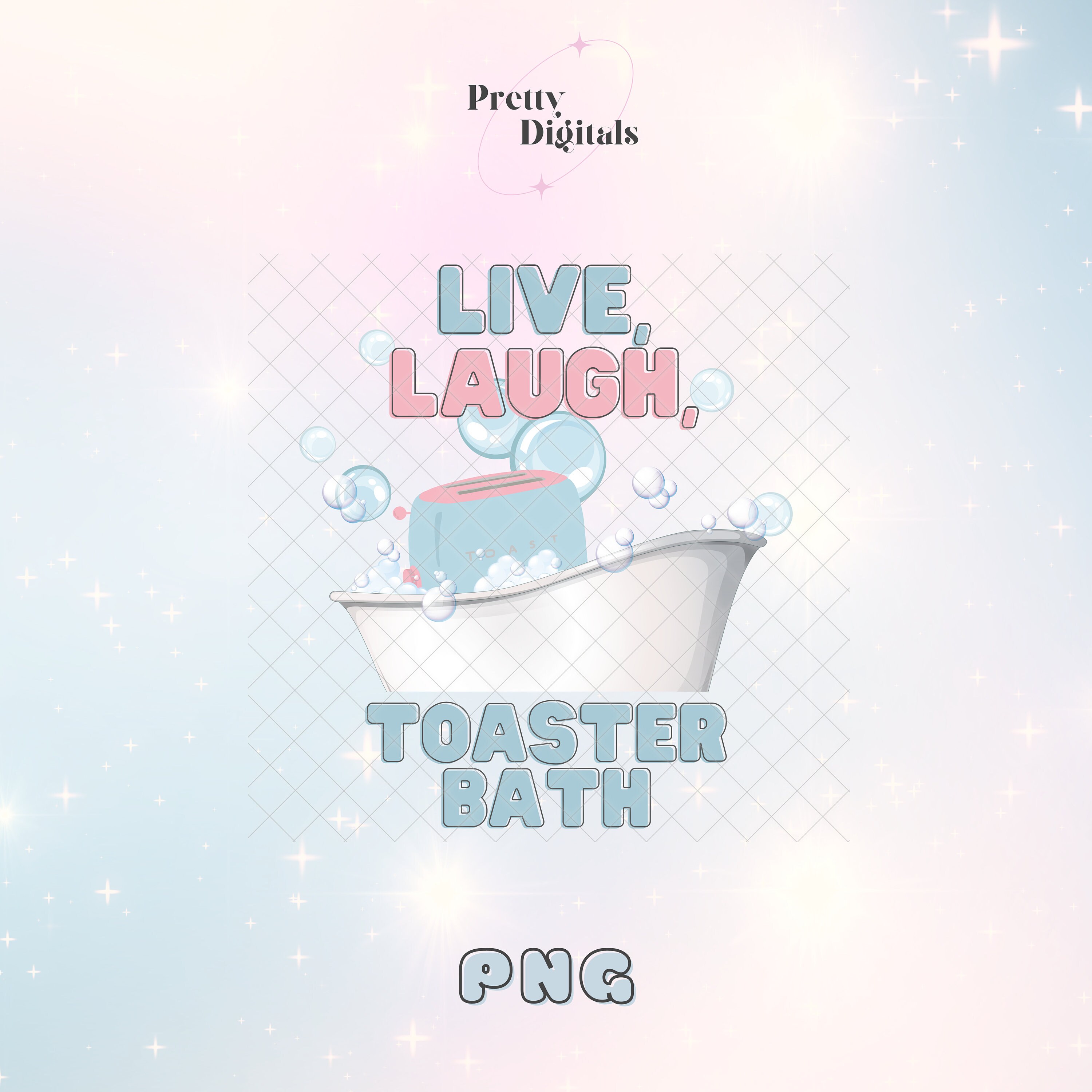 Live Laugh Toaster Bath PNG File Dark Humor Png Bath Bomb - Etsy