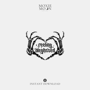 Feeling Bleghssed SVG PNG, Metal Head Cut File, Metalcore Shirt ...