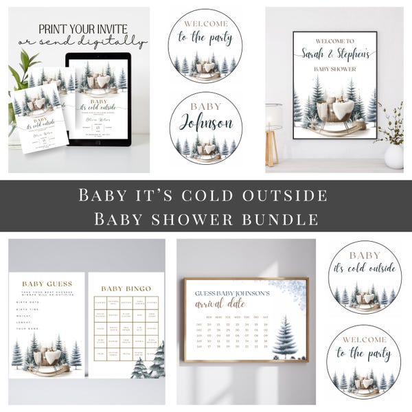 Baby Its Cold Outside - Etsy