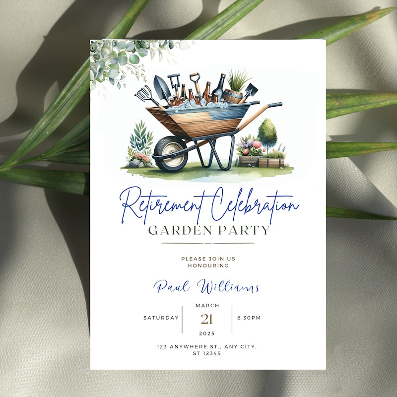 Garden Themed Retirement - Etsy