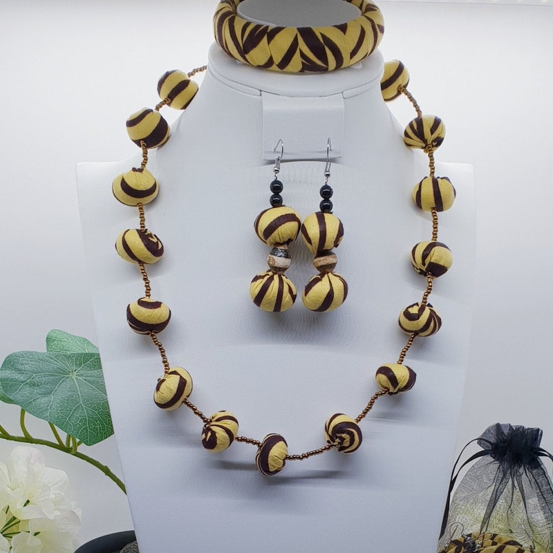 African Jewelry Set - Etsy
