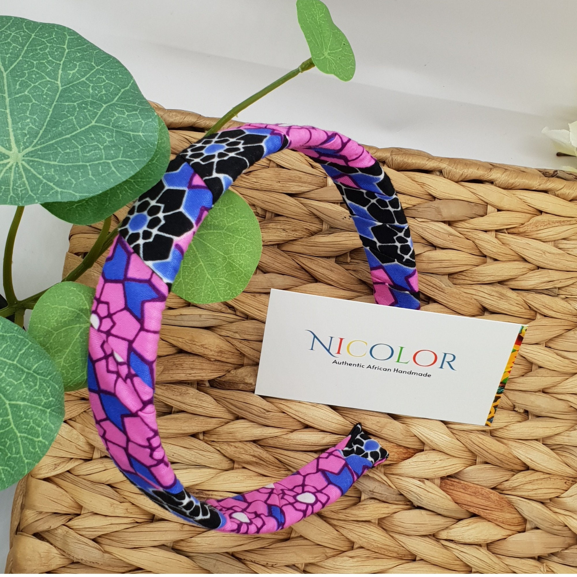 African Print Headband\ Ankara Cute Headwear\ Afrocentric Headpiece ...