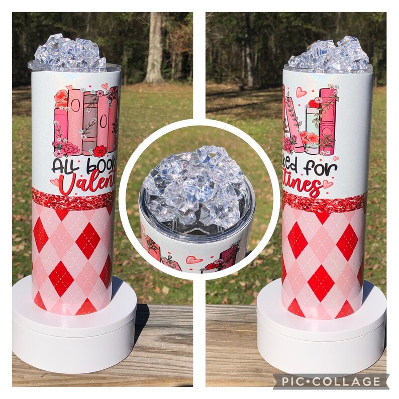 All Booked for Valentines Anti-valentines Sublimated Tumbler With ...